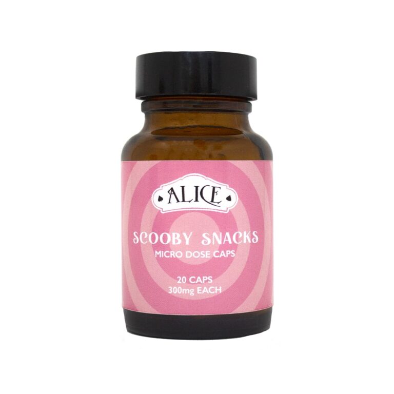 Alice Microdose Caps – Scooby Snacks 200mg – CannaBlossom