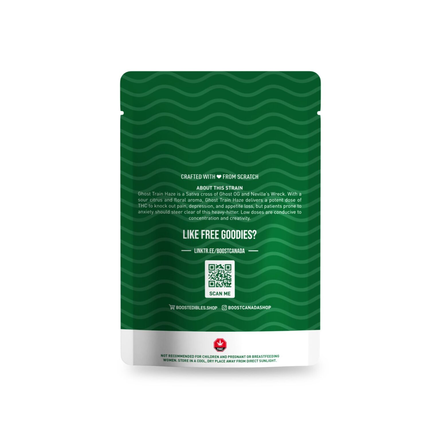 Boost 1g Shatter – Ghost Train Haze – CannaBlossom